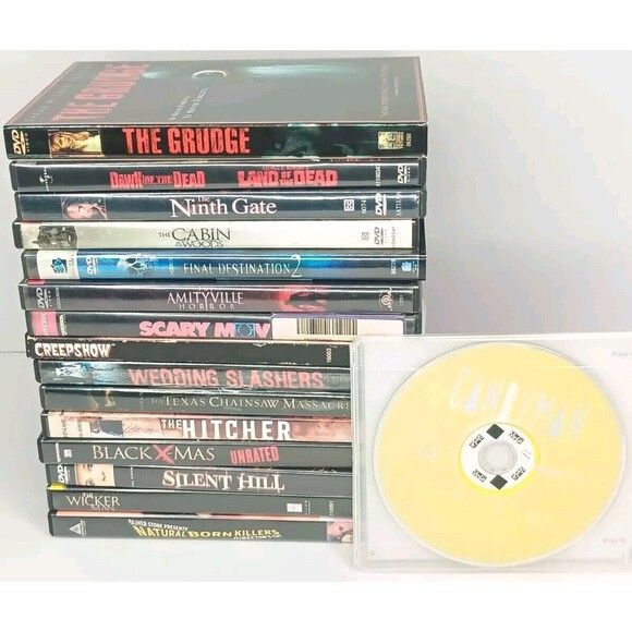 Media | Horror Dvd Lot Of 16 Movies Creepshow Grudge Dawn Of Dead ...